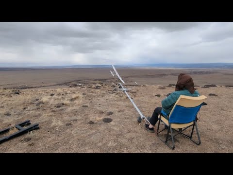 Slope flying at La Bajada March 13, 2024 - YouTube