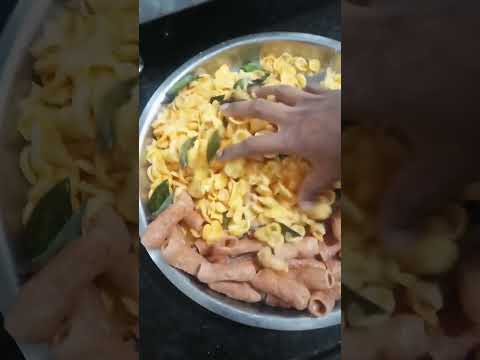 कच्चा चिवडा makai chivda makai chivda recipe in Marathi cornflkes ...