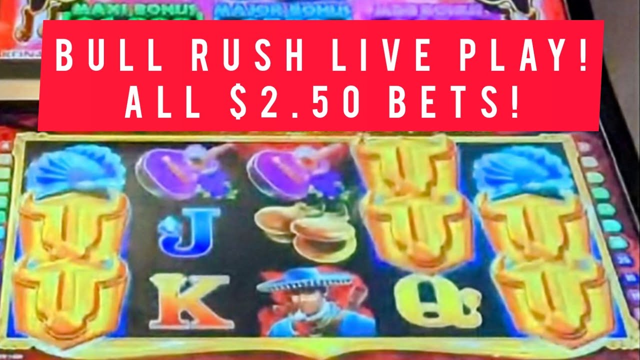 🟥 $200 Into Bull Rush! All $2.50 Bets In A Live Play Session! 🟥 # ...