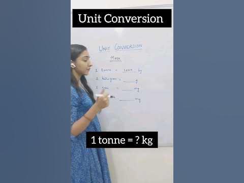 1 tonne is equal to how many kg | unit conversion | maths #shorts # ...