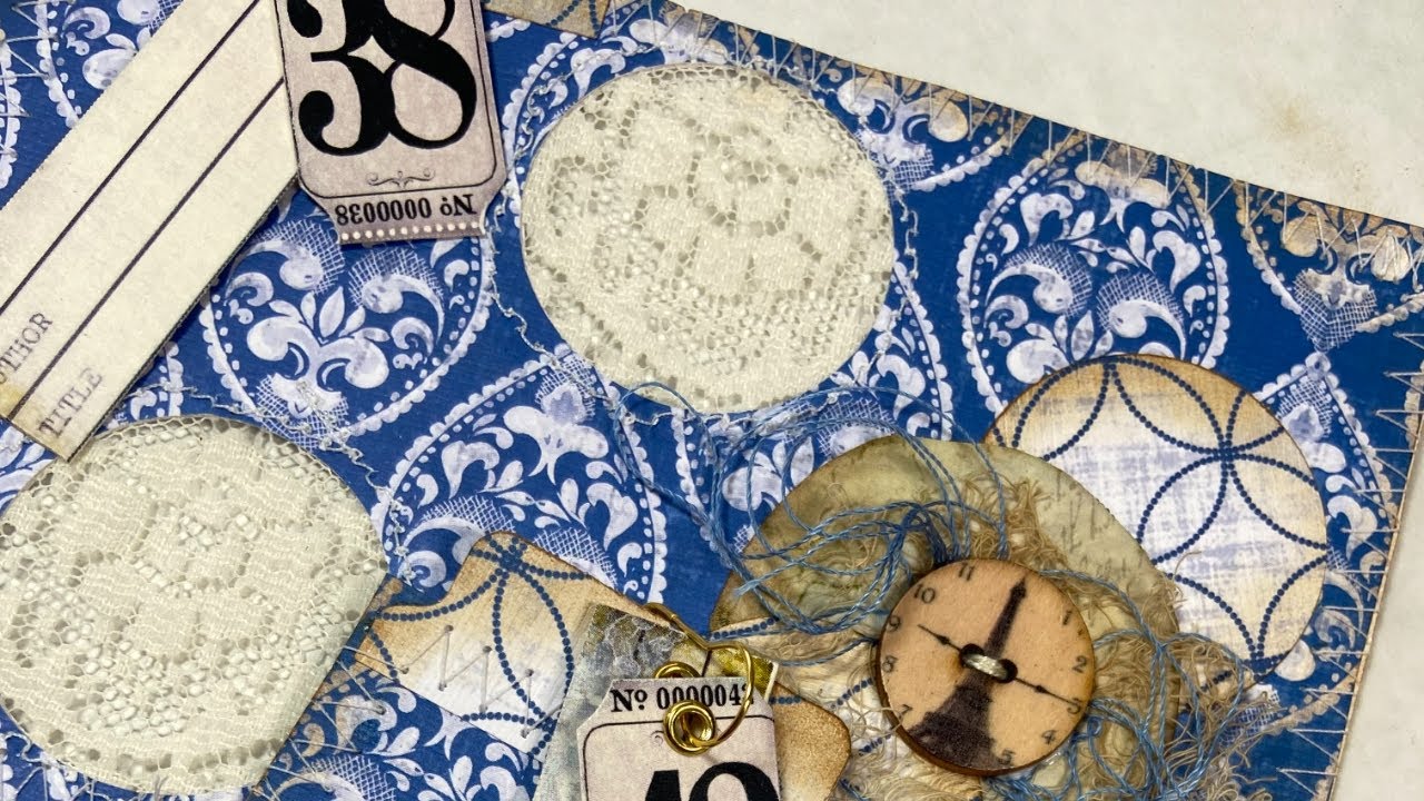 Let’s Make A Journal Card Week 11 of the Index Card Challenge - YouTube