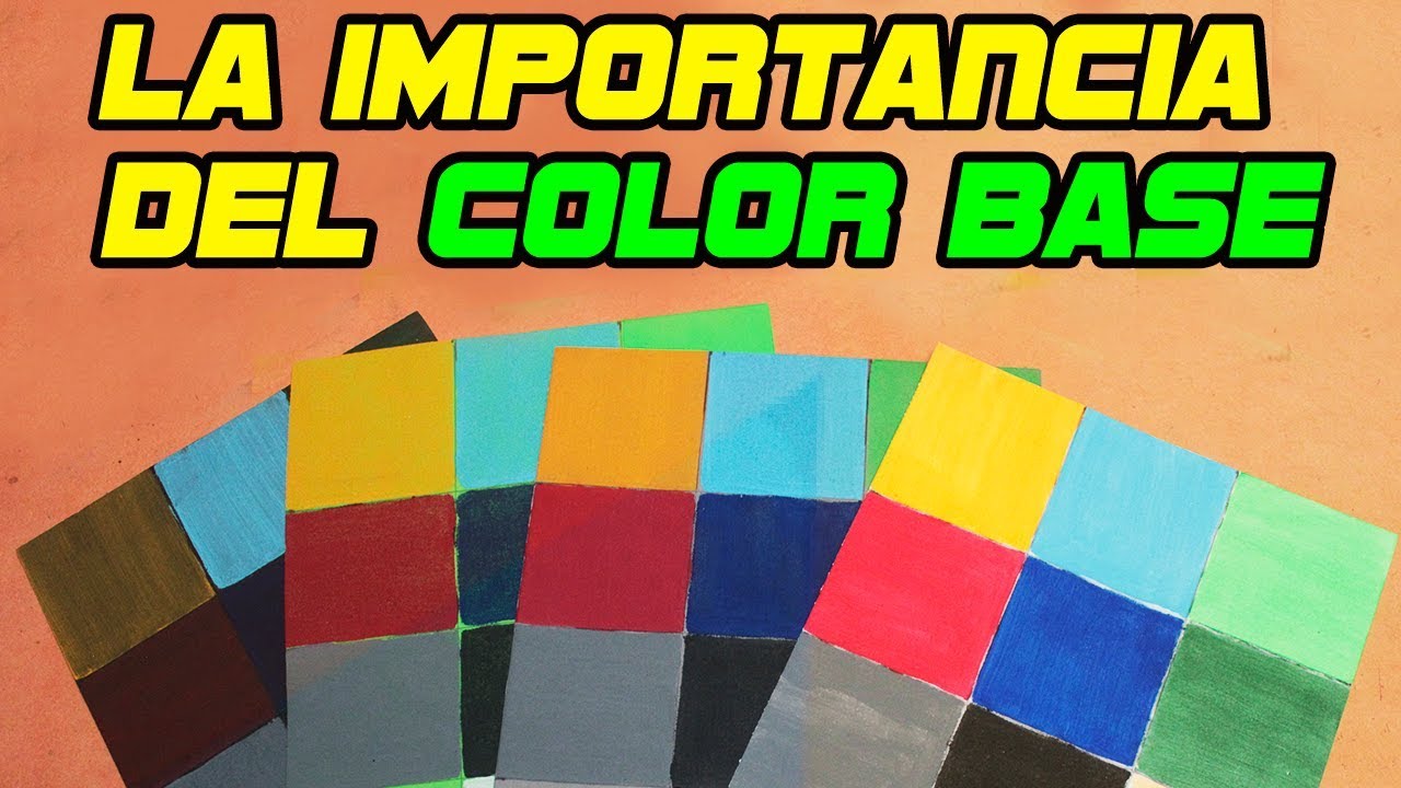 LA IMPORTANCIA DEL COLOR BASE / Complementos para Foamy - Técnicas y ...
