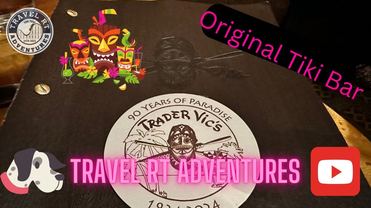 Trader Vic’s original tiki bar! - YouTube