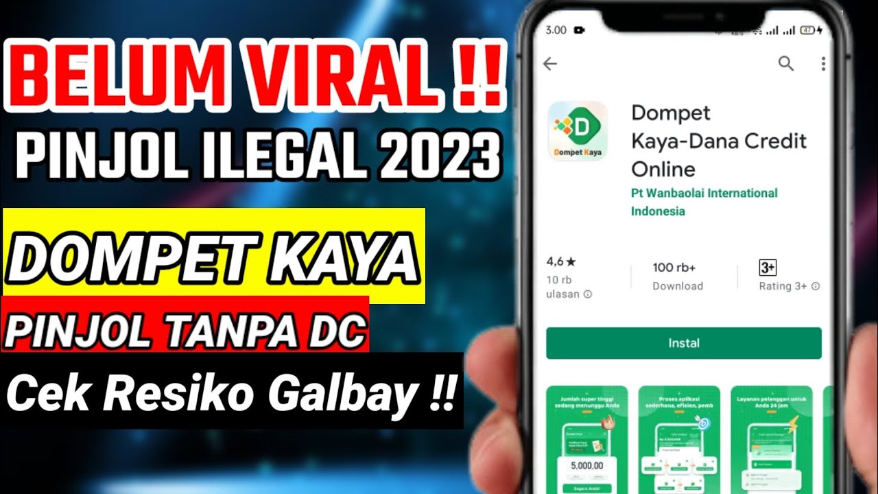 Apk Pinjol Dana Kaya !! Pinjaman Online Ilegal 2023 - Tnp DC Lapangan ...