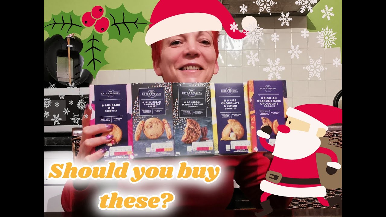 Asda extra special cookies review - YouTube