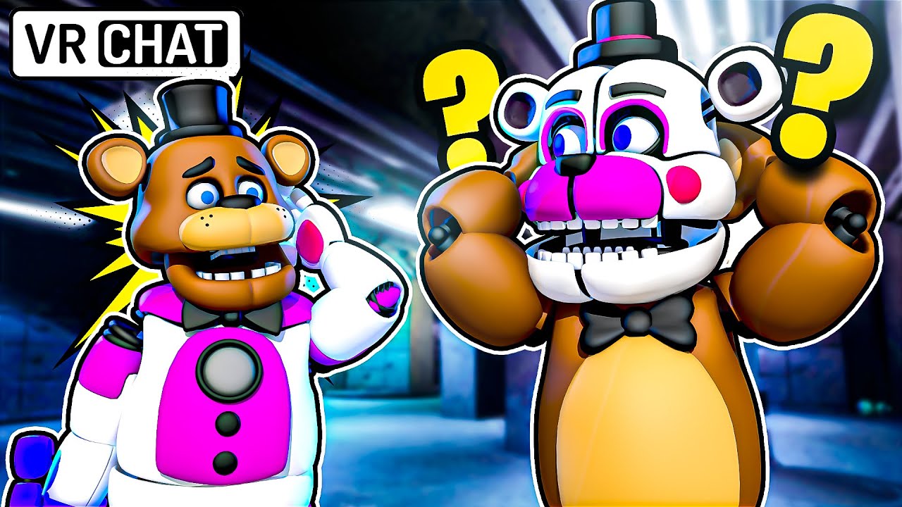 Freddy and Funtime Freddy SWAP BODIES in VRCHAT - YouTube