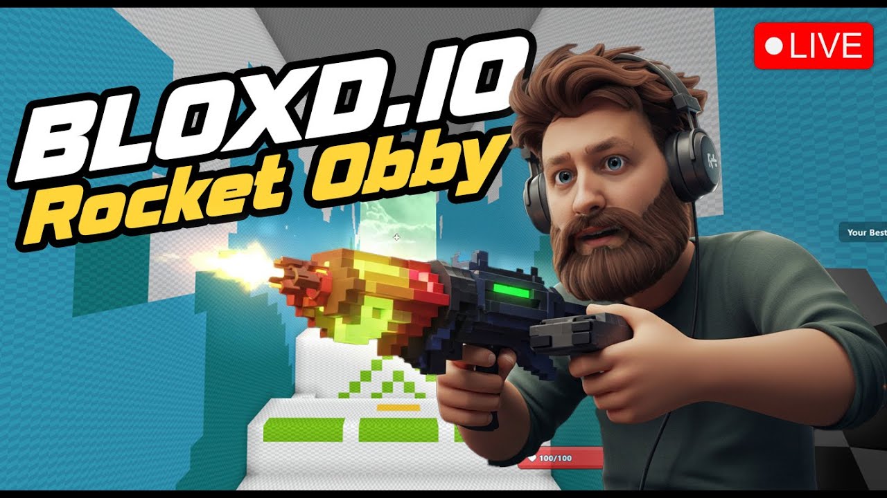 Gel Yarışalım! | BLOXD.IO Rocket Obby | #bloxd #bloxdio Canlı Yayın ...