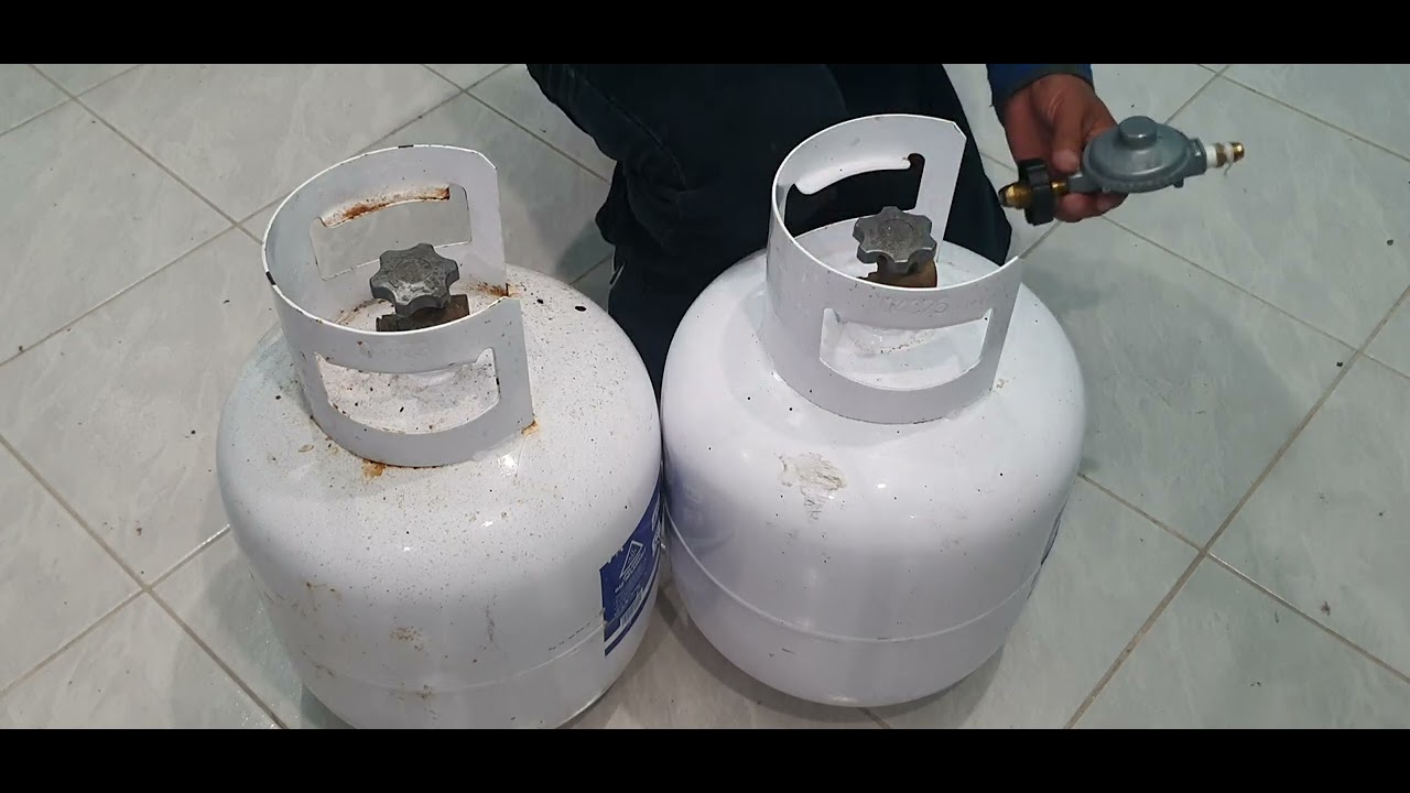 COMO INSTALAR EL TANQUE DE GAS Y SU REGULADOR, DE MANERA SEGURA - YouTube