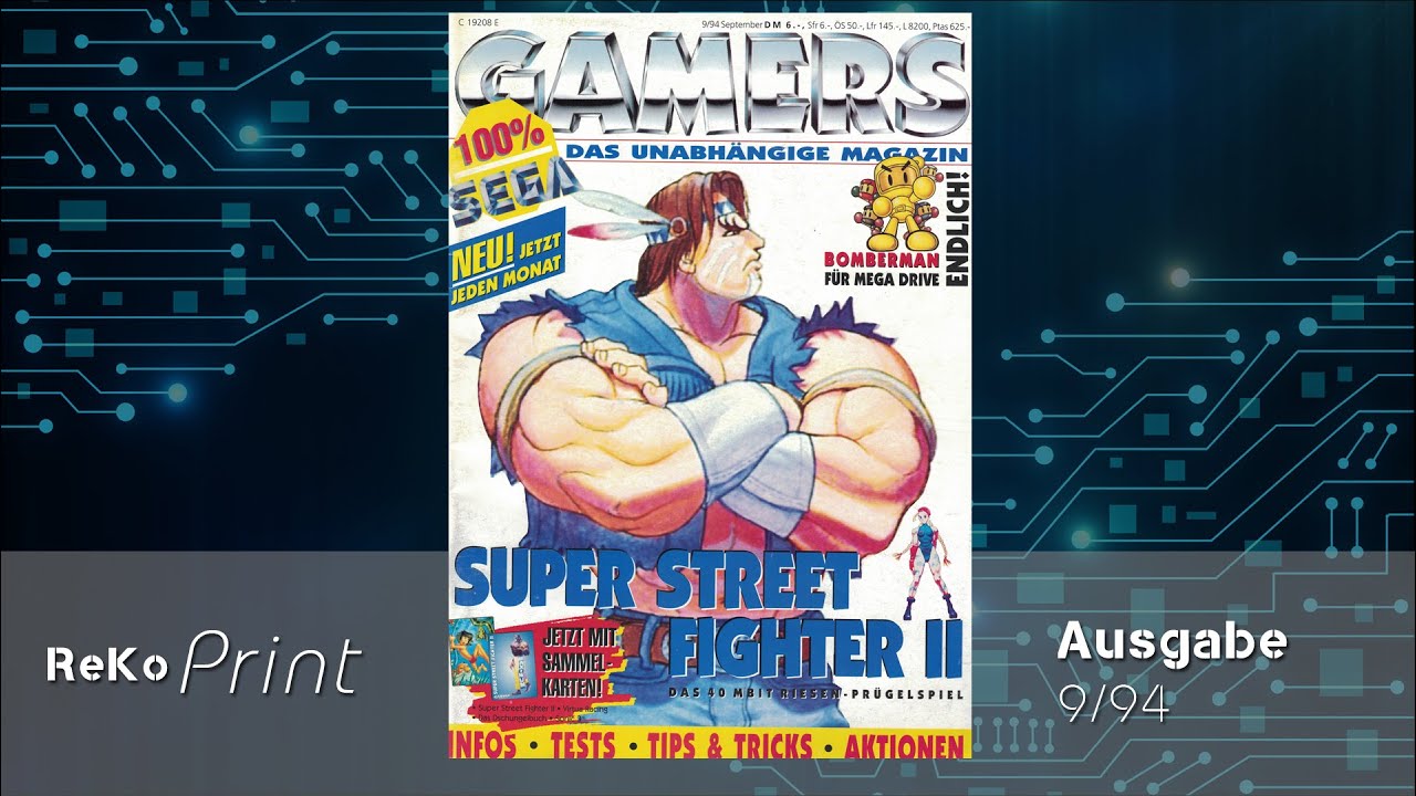 ReKo Print - # 040 - Gamers (Ausgabe 9/94) - YouTube