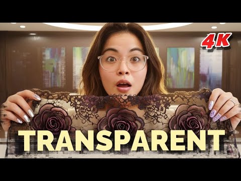 see through/ transparent | try on haul see everything | bikini try on ...