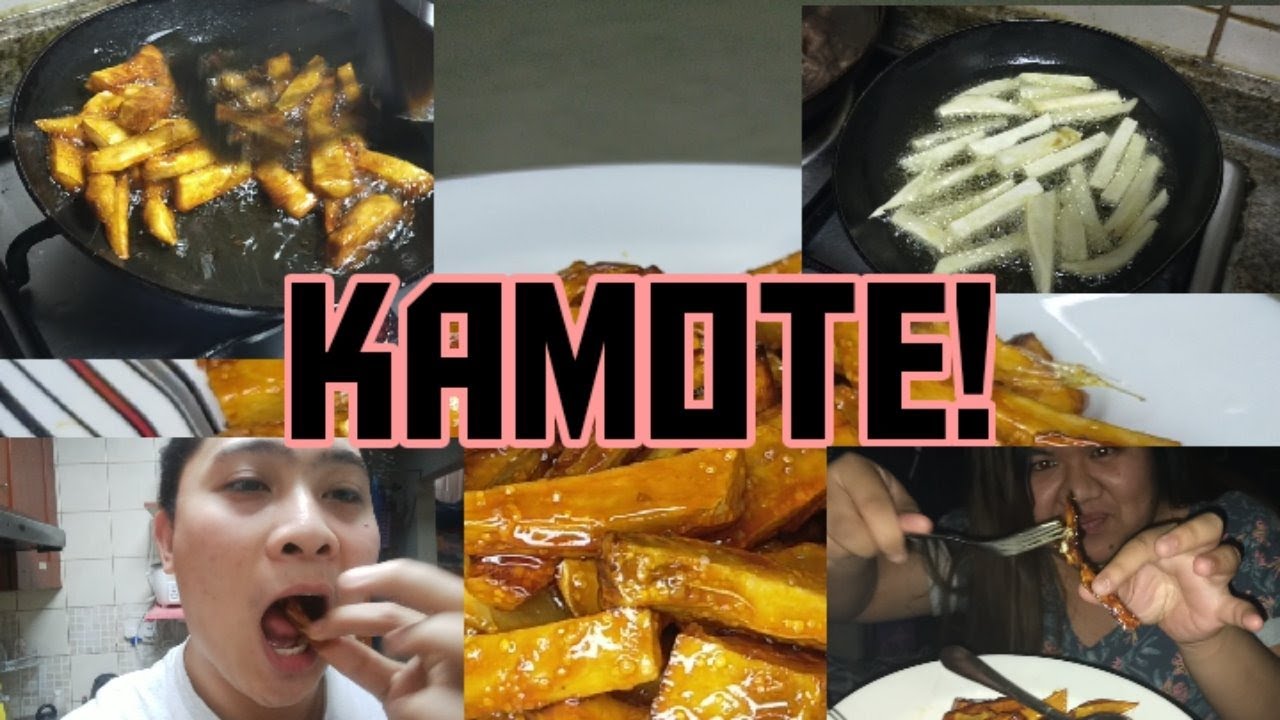 DELICIOUS HOME MADE KAMOTE Q (with honey) - YouTube
