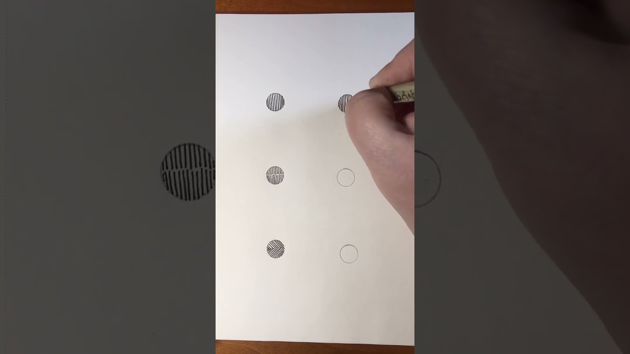 Hatching & crosshatching practice (time lapse) - YouTube