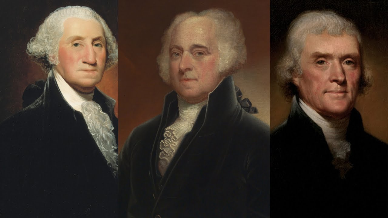 The First Three American Presidents - YouTube