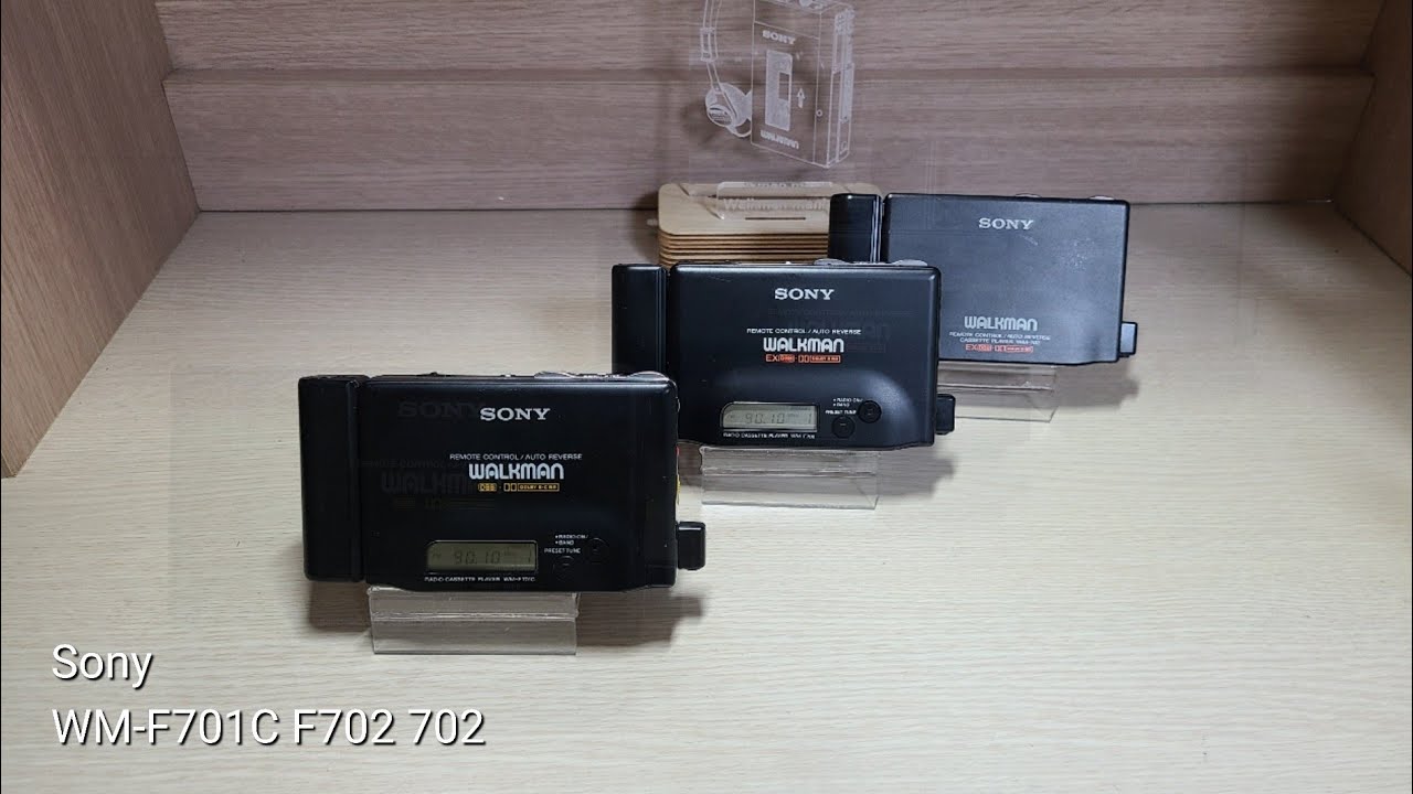 Sony WM-F701C F702 702 Cassette Player Walkman - YouTube
