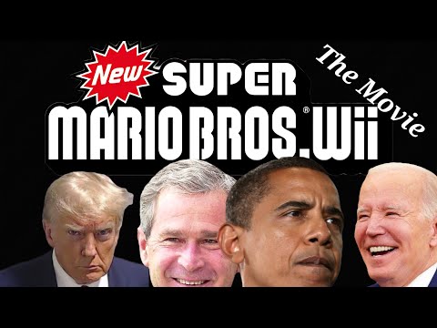 Presidents Play Super Mario Bros. Wii- The Movie