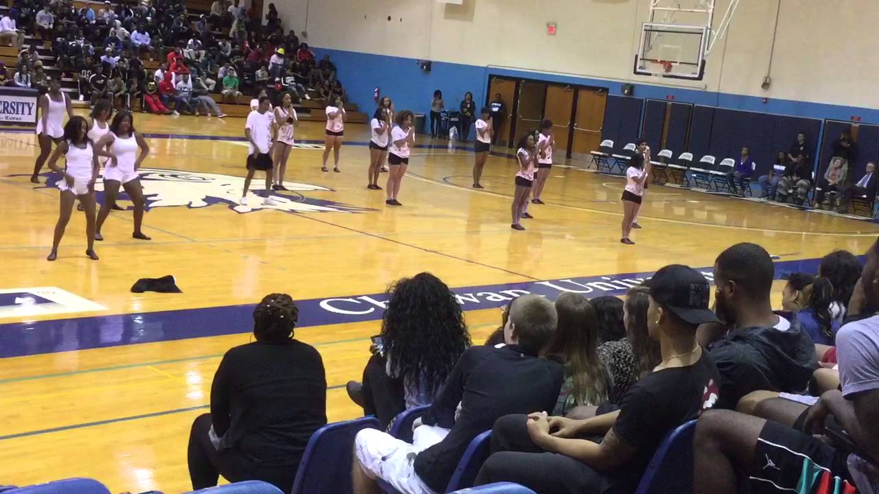 Chowan Sapphires Cheerleaders 2015-2016 - YouTube
