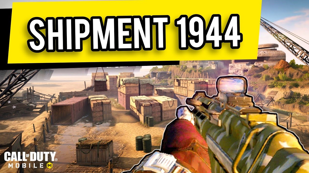 NEW Shipment 1944 max graphics in COD MOBILE gameplay! - YouTube