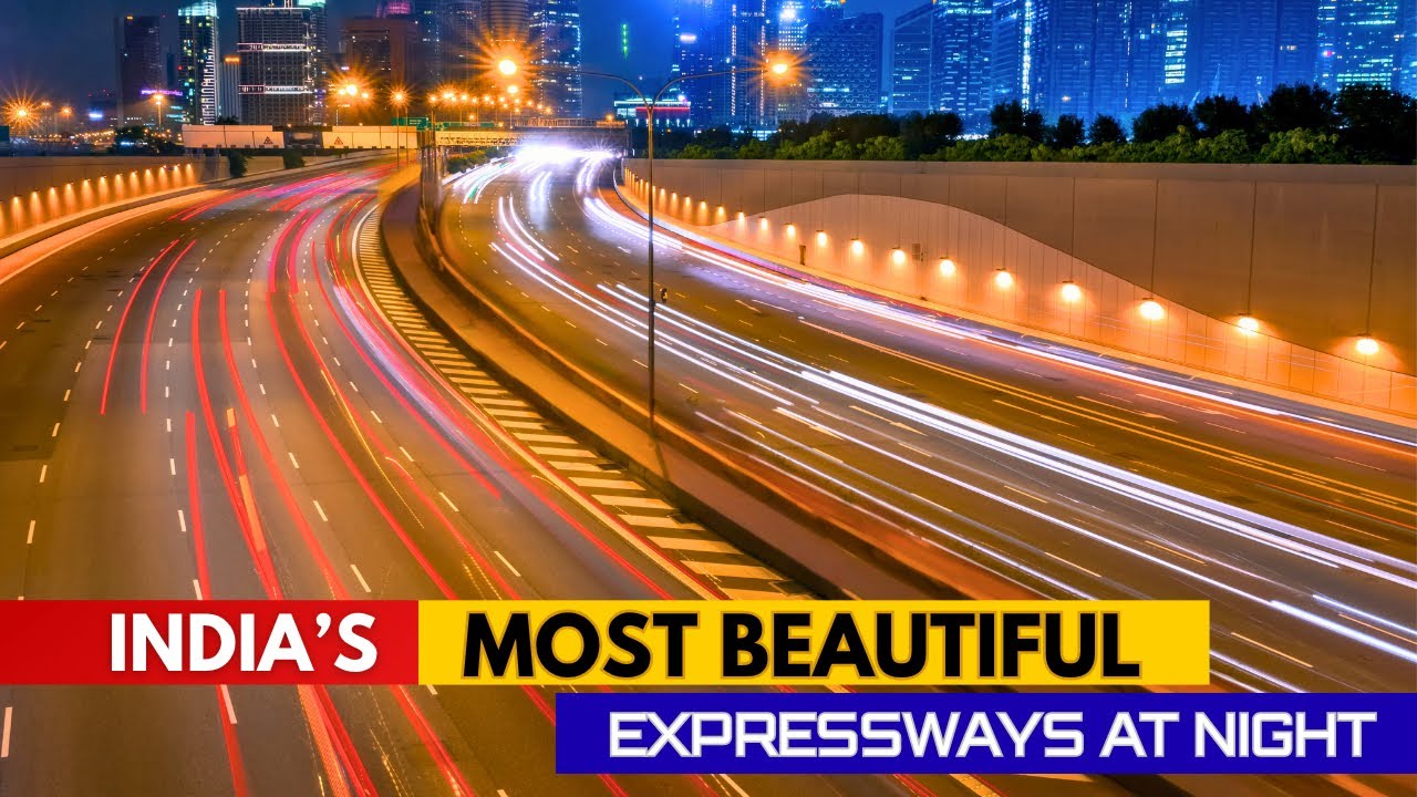 India’s Most Beautiful Expressway at Night – From Dwarka to Gurugram ...