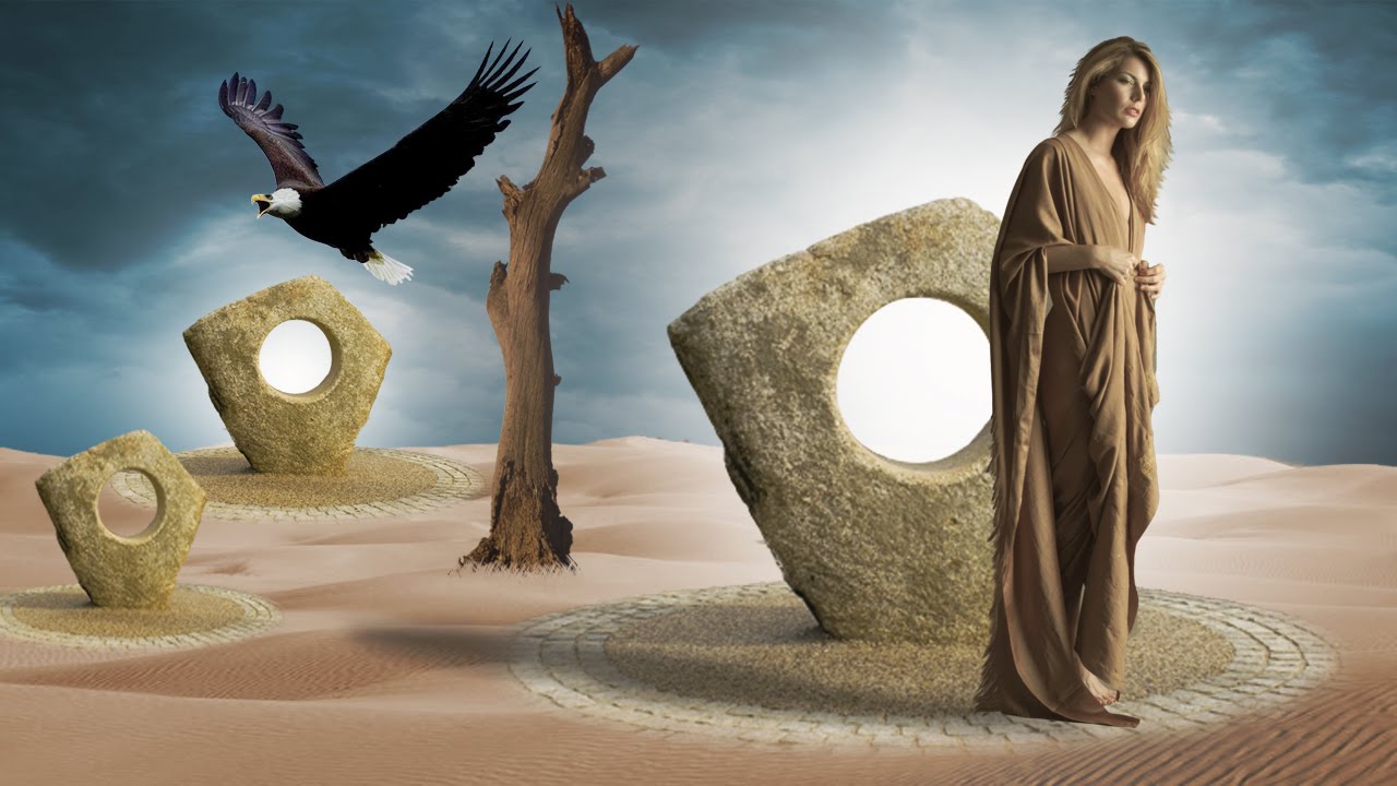 Photoshop Photo Manipulation Desert Queen Tutorial Cc Youtube