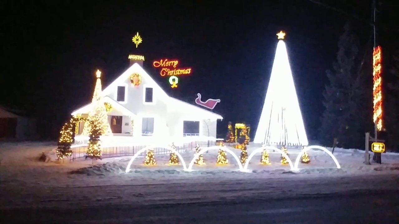 Novar Ontario Christmas Light Show 2019 - All I Want For Christmas Is ...