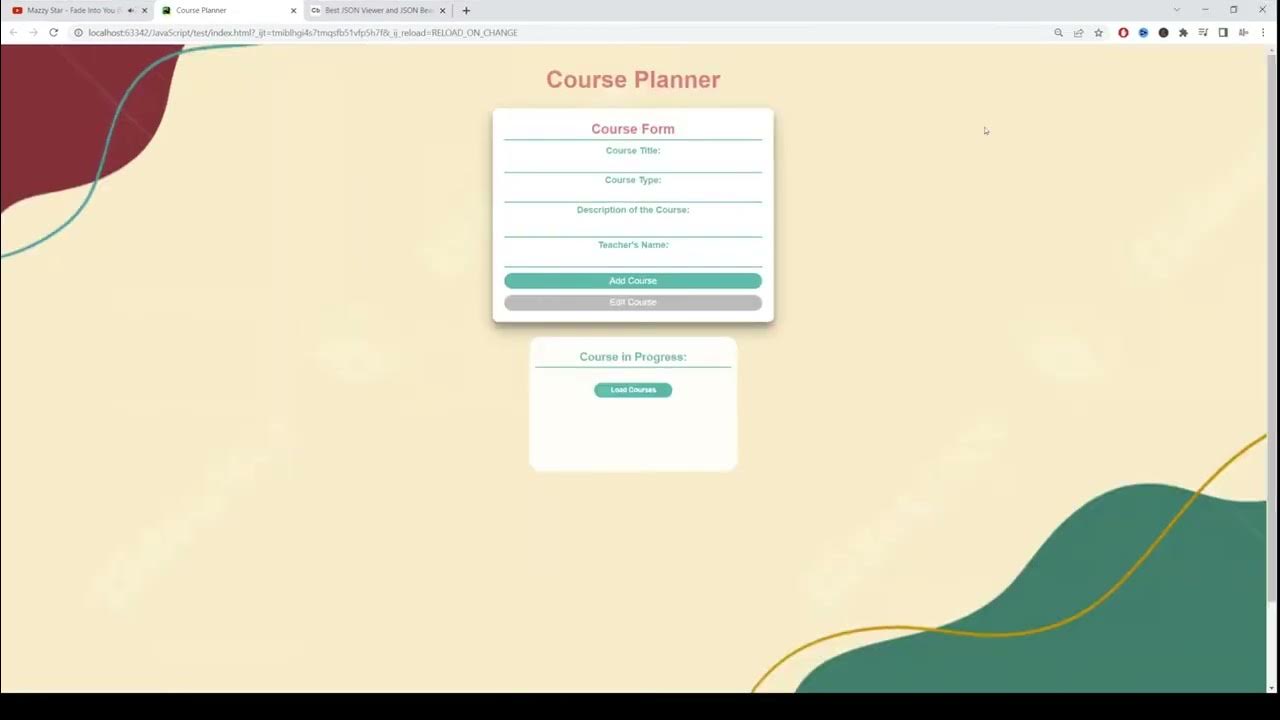 SoftUni Front-End - 03. Course Planner - JS Front-End Retake Exam - 20 April 2023 - YouTube