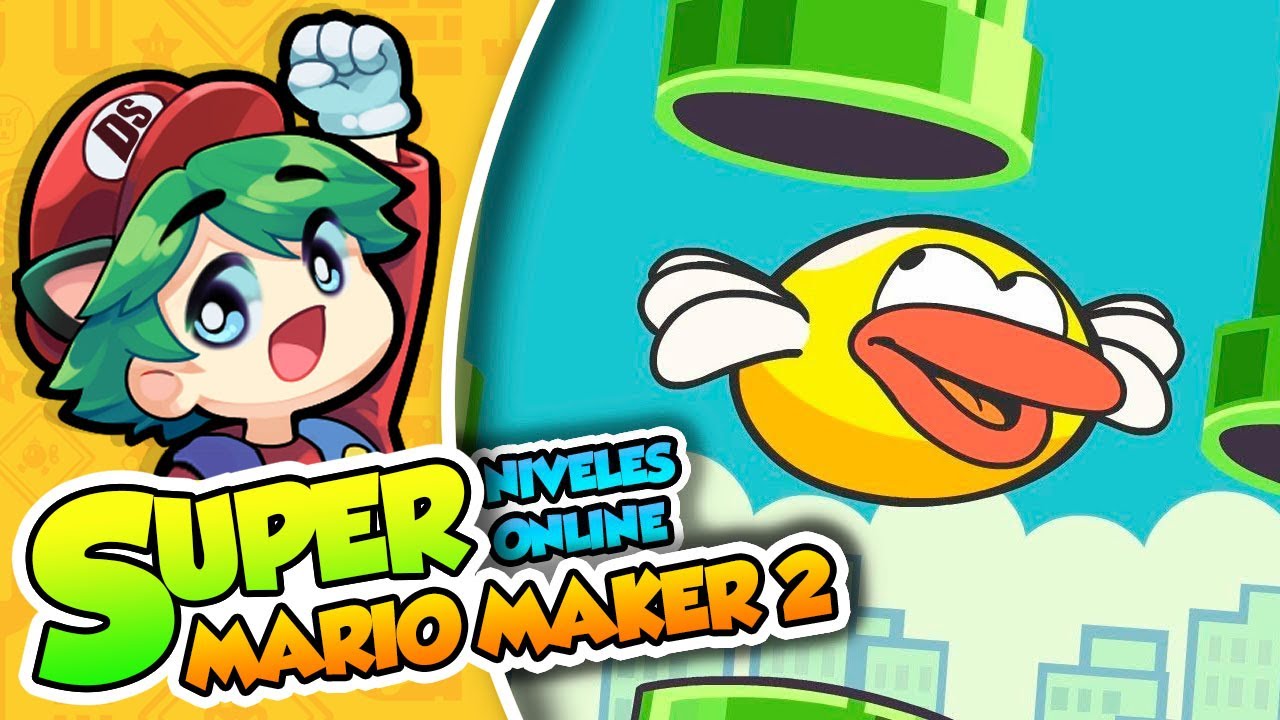 ¡Flappy Bird! - Super Mario Maker 2 (Niveles Online) DSimphony - YouTube