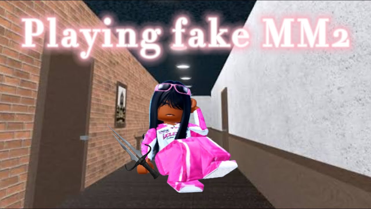 Playing fake MM2 - YouTube