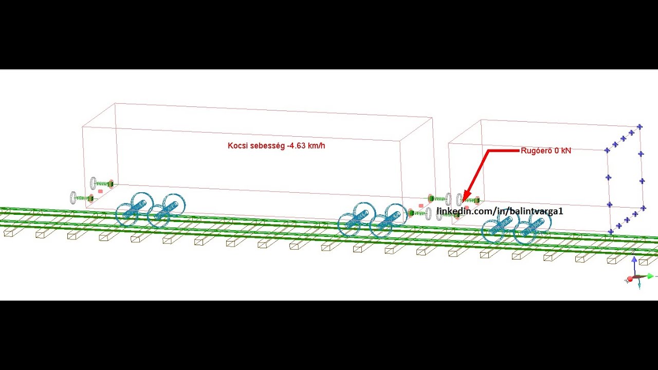Simulation of train termination - YouTube