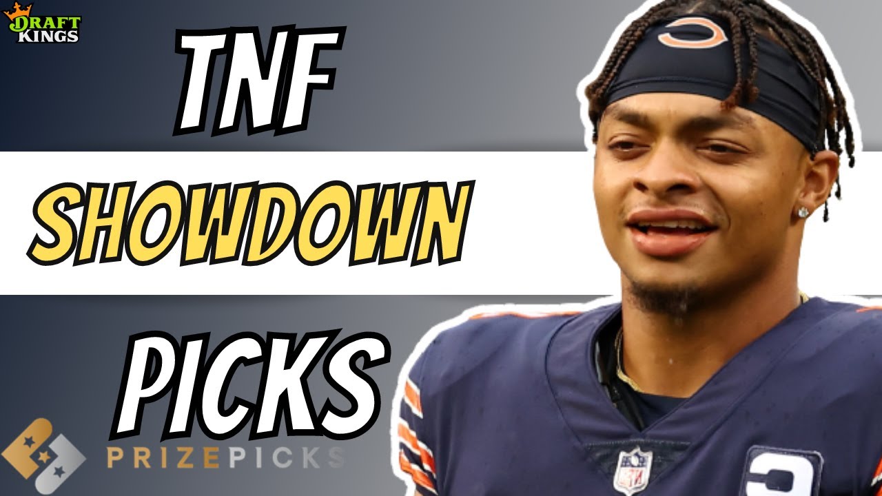 DraftKings TNF Showdown Picks | Bears vs Commanders - YouTube