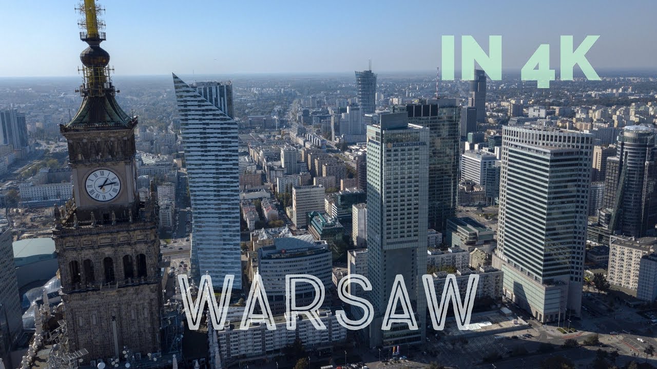 Warsaw with Birds Eye 4K - Mavic Pro - YouTube