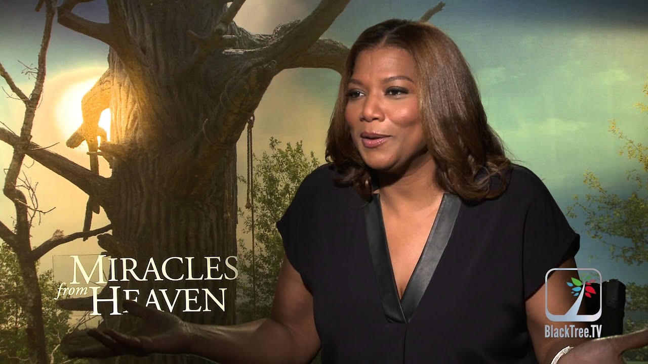 Queen Latifah Interview Miracles From Heaven - YouTube