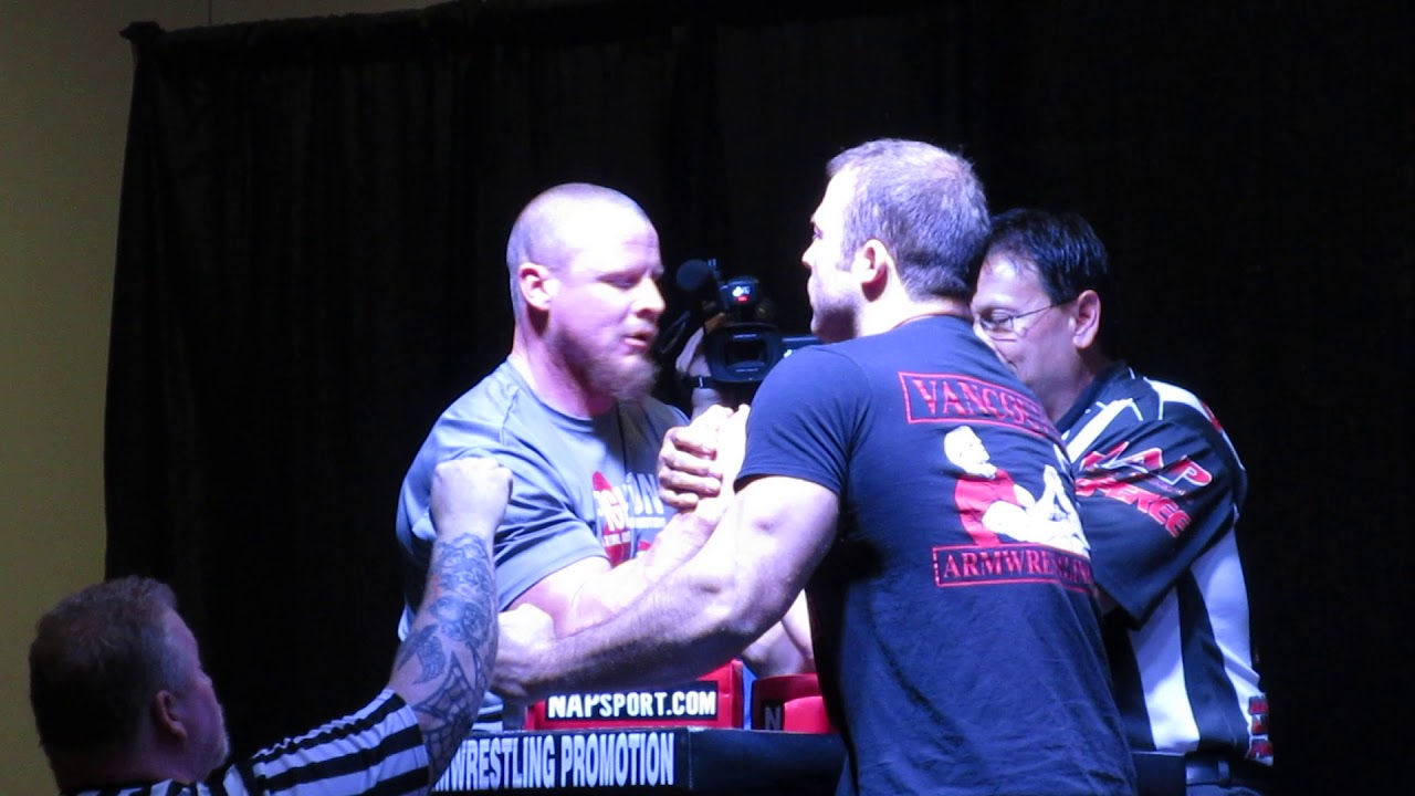 Justin Hancock vs Jordan Sill Armwrestling | US Open 2016 - YouTube