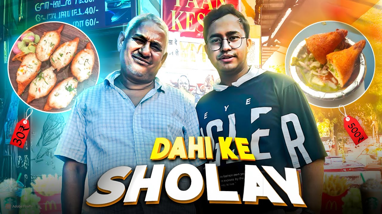 Dahi Ke Sholay | Delhi’s Most Popular Street Food | Indian Food - YouTube
