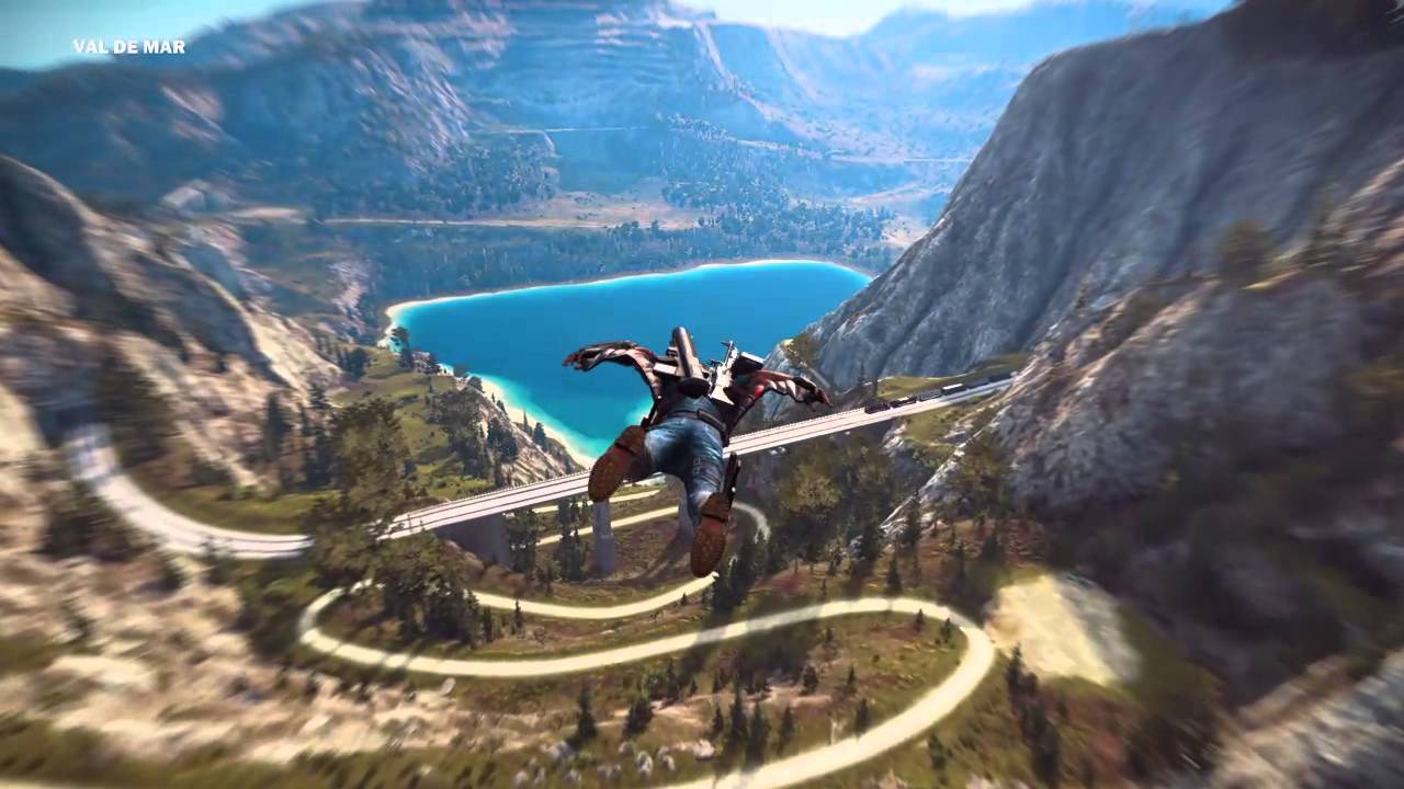Just Cause 3 Cliff Jump - YouTube