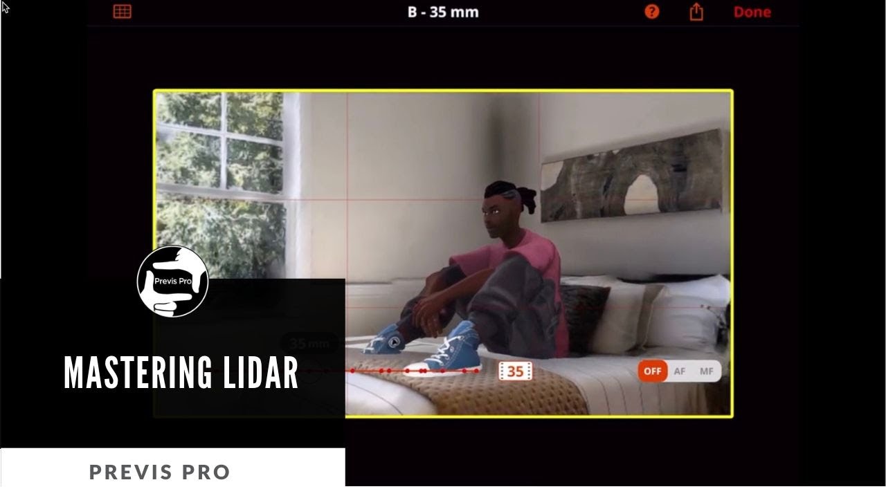 LiDar in Previs Pro - Step by Step Guide - YouTube