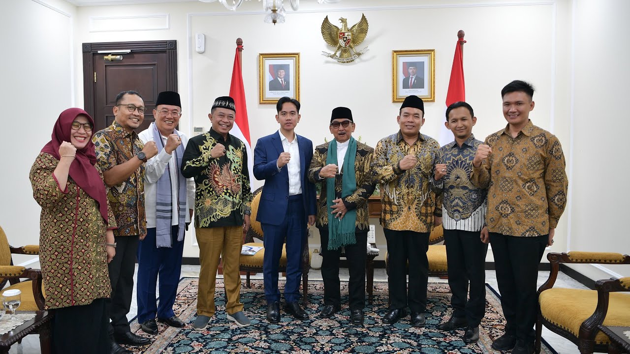 Wapres Gibran Terima Audiensi Himpunan Ekonomi Bisnis Pesantren ...