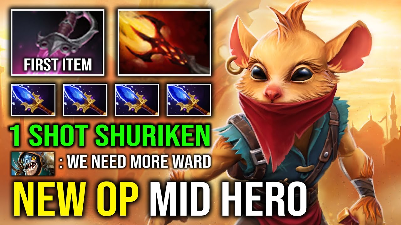 WTF IMBA MID HERO 1 Shot Shuriken Invisible Khanda Dagon 5 Bounty ...