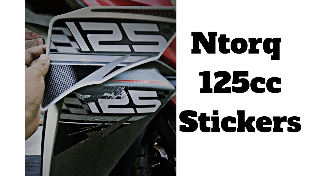 Ntorq 125CC Stickers | 2min series | - YouTube