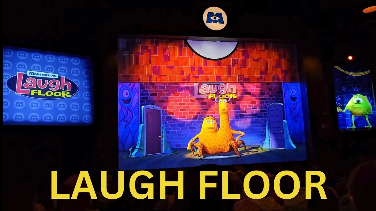 Monsters Inc. Laugh Floor Live! - YouTube