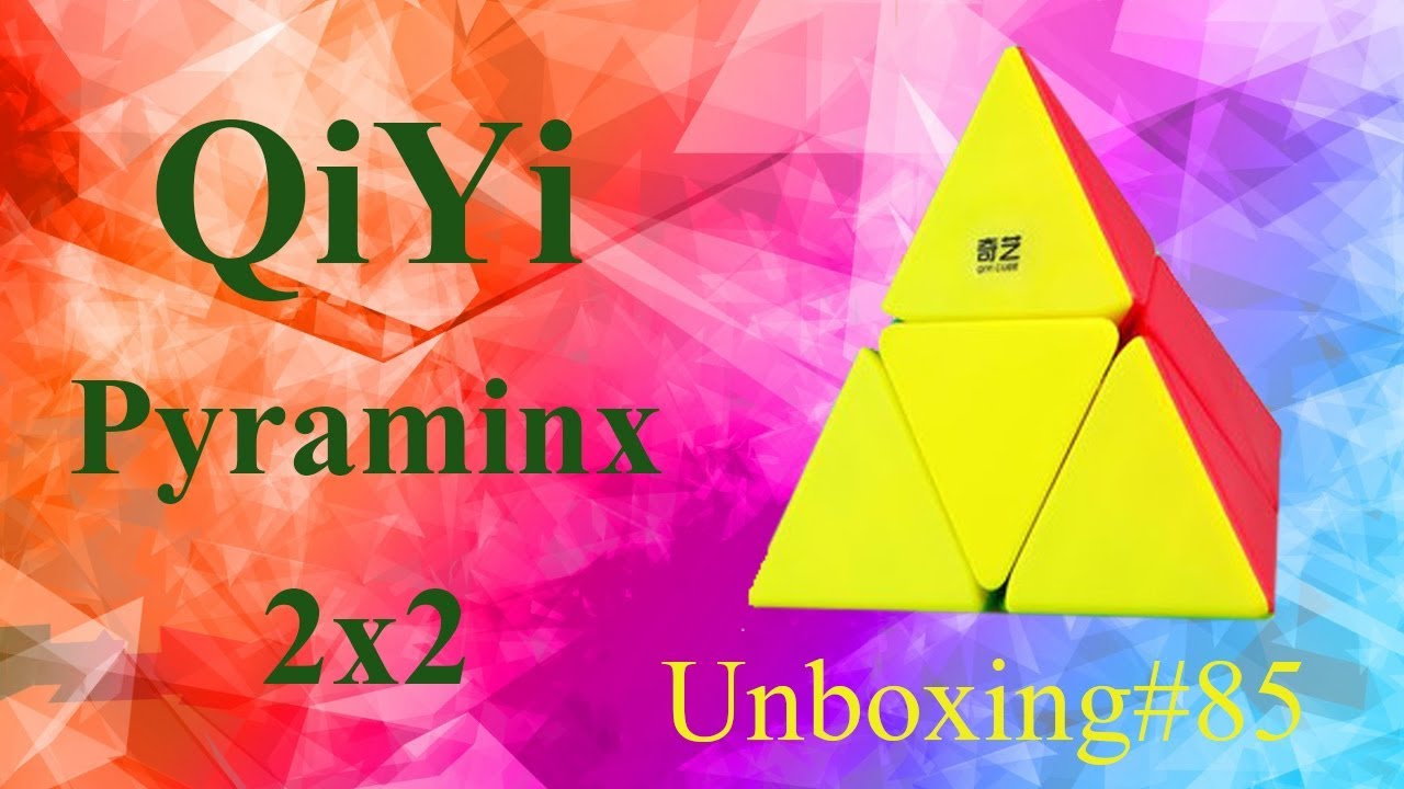 Unboxing №85 QiYi Pyraminx 2x2 - YouTube