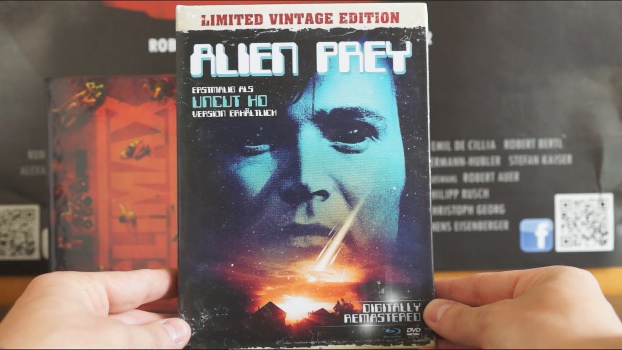 ALIEN PREY (DT Blu-ray Vintage Edition Mediabook) / Zockis Sammelsurium ...