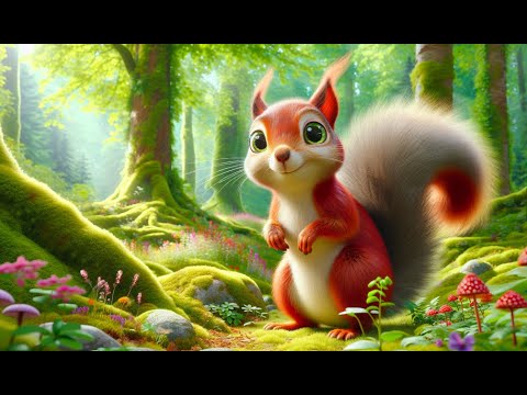 Brave Squirrel and the Magical Crystal | 3-Minute Bedtime stories ...