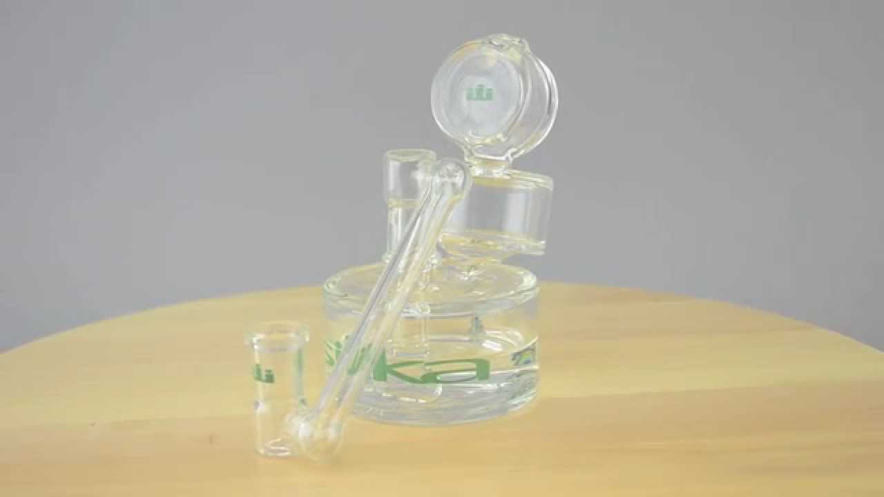 Silika Triple Puck Dab Rig - YouTube