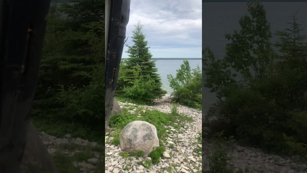 Shale Beach, Drummond Island, Jeep the MAC 2020 - YouTube