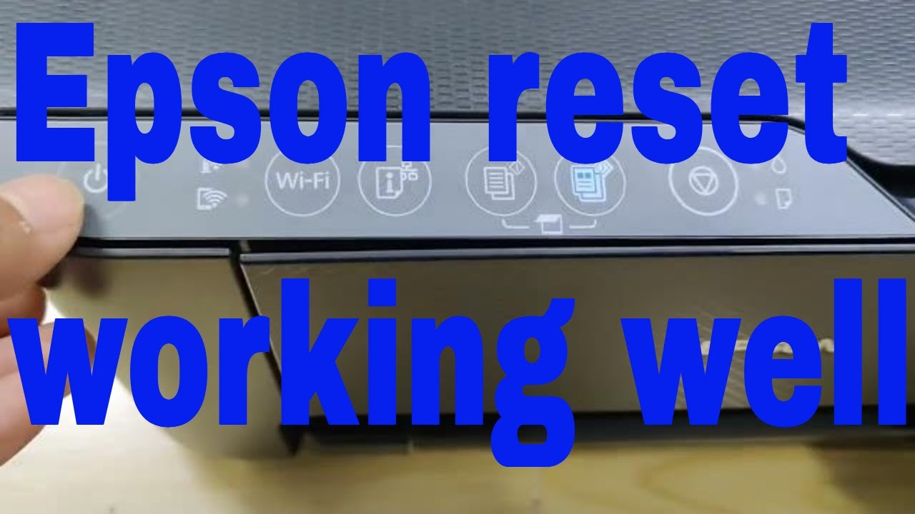 Epson L3210 L3215 L3216 L3250 L3251 red light blink solution|Epson ...