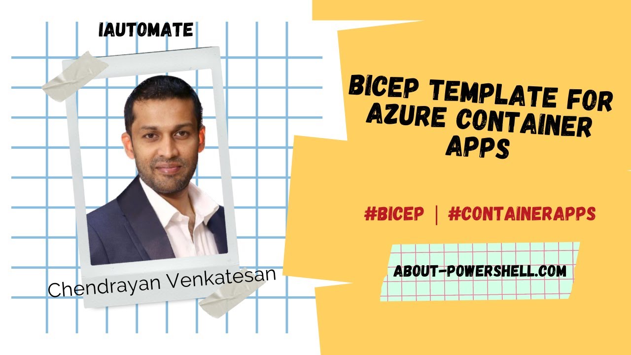 BICEP TEMPLATE FOR AZURE CONTAINER APPS YouTube BICEP TEMPLATE FOR AZURE CONTAINER APPS YouTube