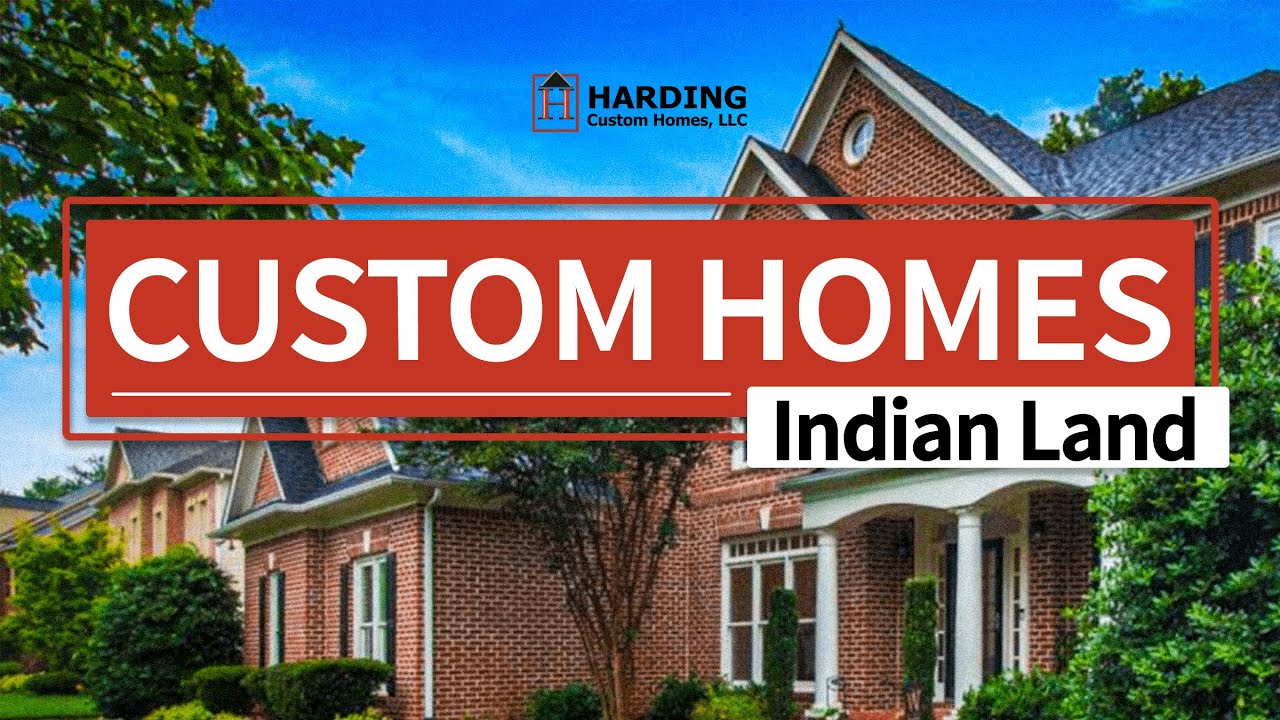 Custom Home Building in Indian Land | Harding Homes Custom Homes - YouTube