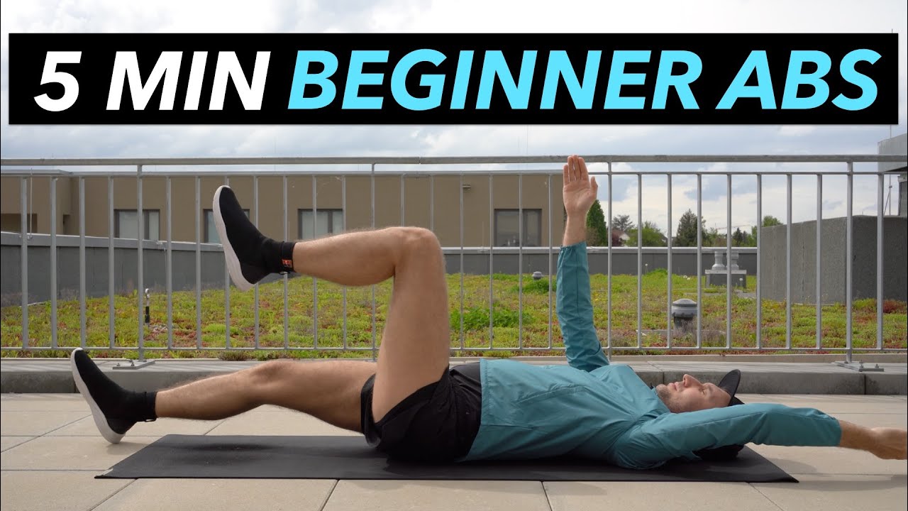 7 DAY CHALLENGE | 5 MIN SIX PACK ABS for TOTAL BEGINNERS (No Equipment ...