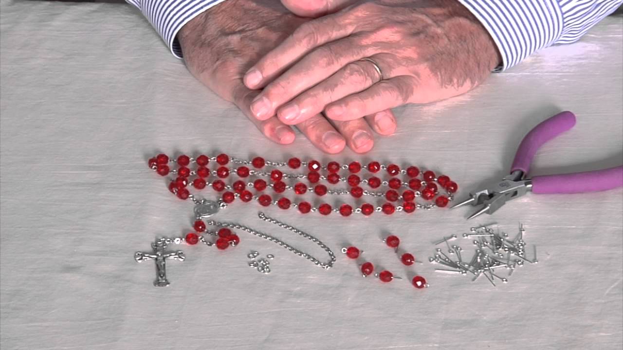 How to Repair a Rosary - YouTube