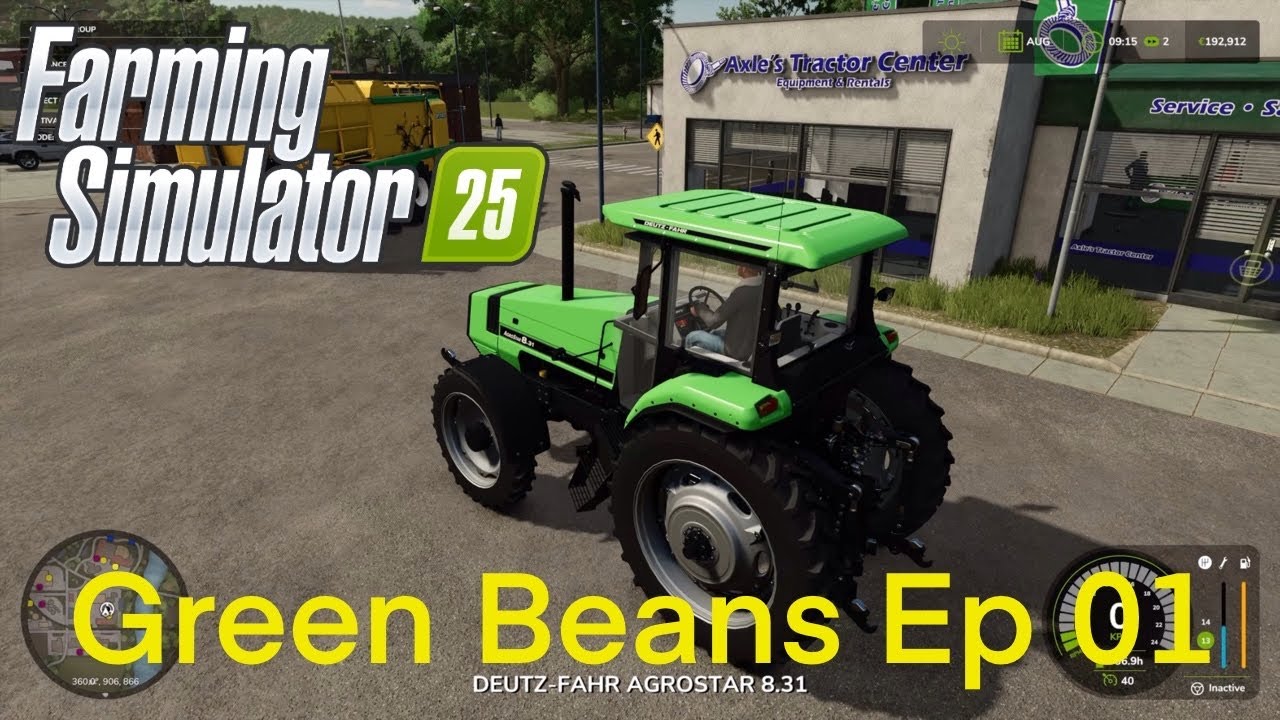 NEW series - GREEN BEANS - Farming Simulator 25 - YouTube